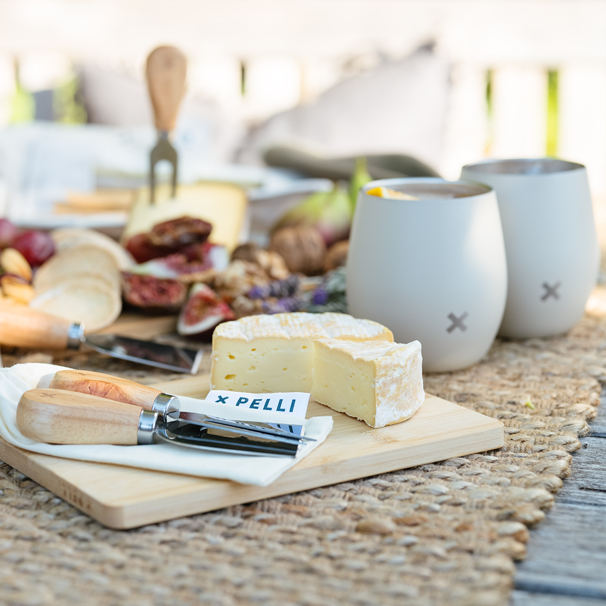 Cheese Board Sets Australia I Bamboo and Steel I Pelli Bags